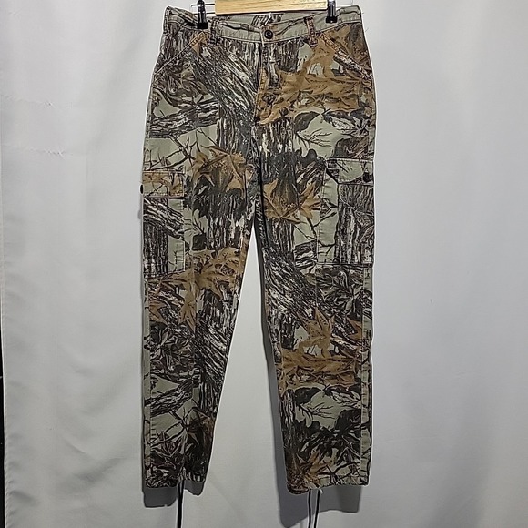 liberty | Pants | Vintage Realtree Camo Cargo Pants Men 3x29 Baggy ...